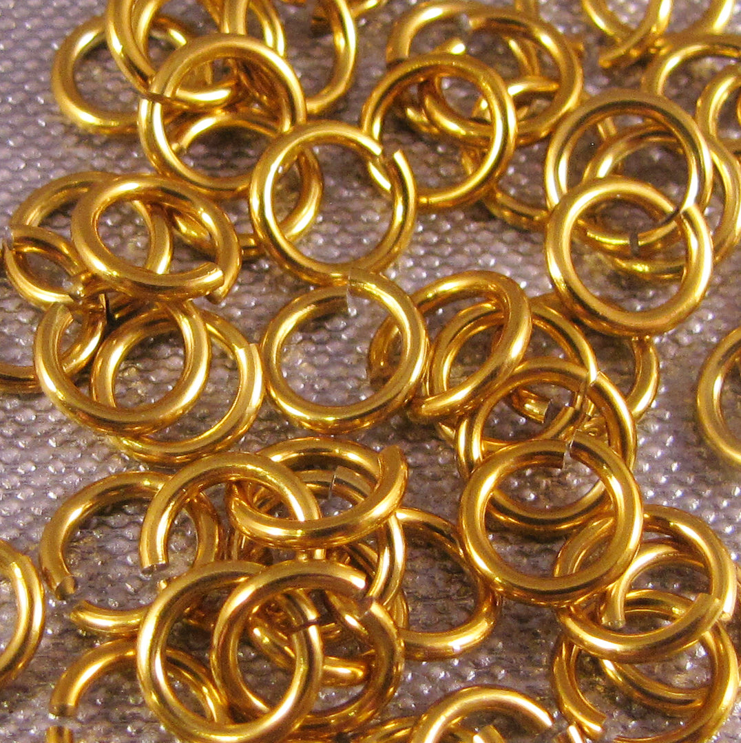 19g 3/16" Jump Rings (SWG) ID: 5mm - choose color – Bead Me A Story