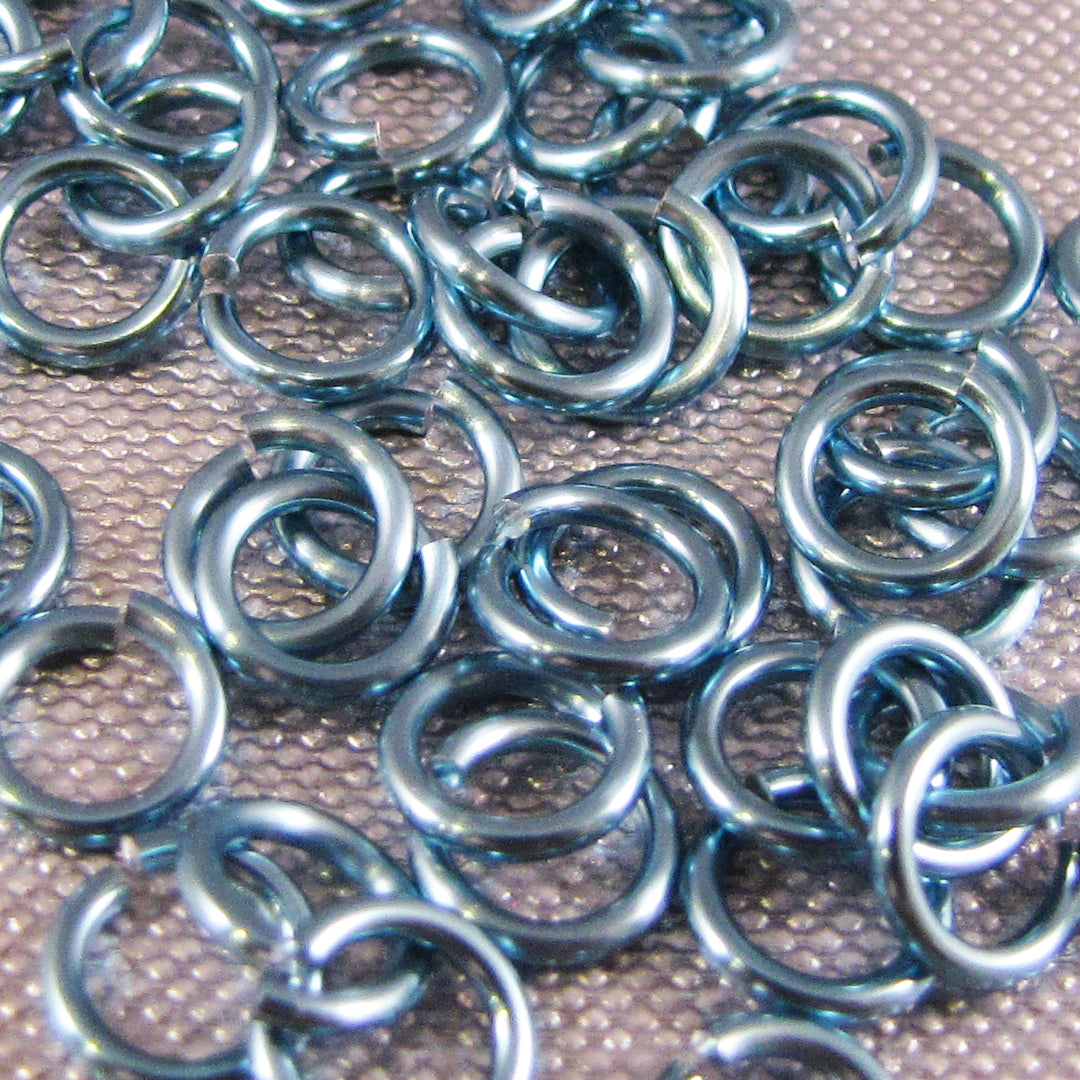 19g 3/16" Jump Rings (SWG) ID: 5mm - choose color – Bead Me A Story