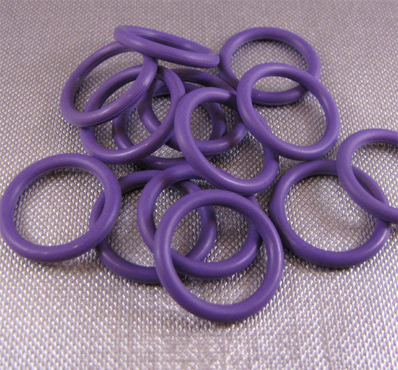 20mm Rubber O-Rings (ID: 15mm) - choose color & quantity – Bead Me A Story